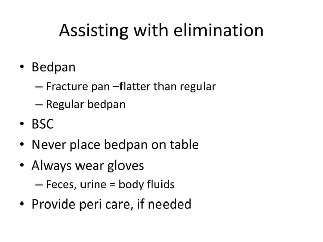 Chapter 16. Urinary Elimination | PPTX | Medical Health