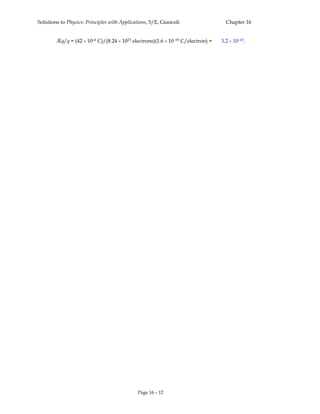 Chapter16 giancoli edisi 5 jawaban | PDF