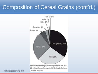 Chapter 16 - Cereal Grains and Pastas | PPTX