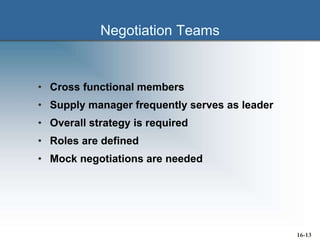 Chapter 16 Negotiation | PPTX