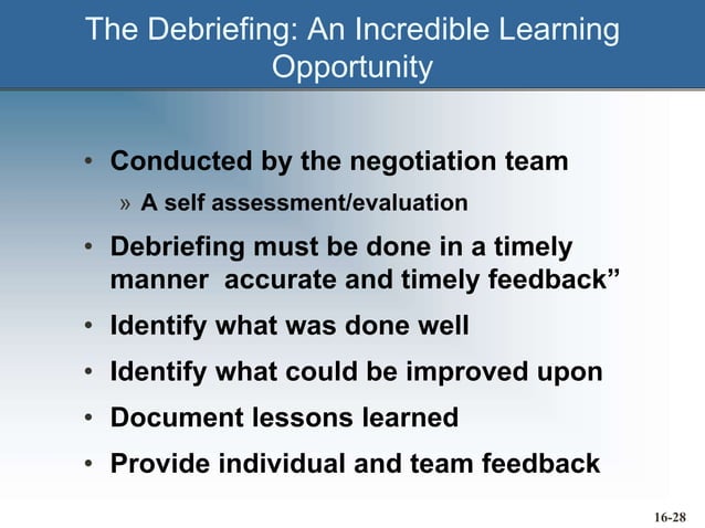 Chapter 16 Negotiation | PPTX | Business | Business and Finance