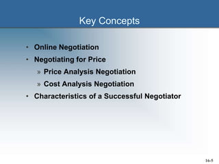 Chapter 16 Negotiation | PPTX