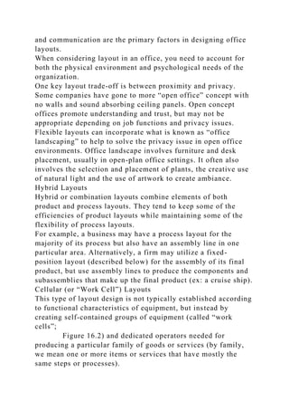 Chapter 16. Facility Layout DecisionAfter selecting a facility.docx