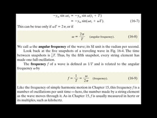 chapter 16 Wave and their Fundamentals of Waves | PPTX