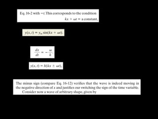 chapter 16 Wave and their Fundamentals of Waves | PPTX