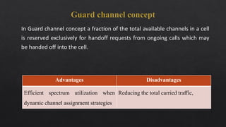 "Handoff Techniques and Cell Design Strategies in Mobile Communication: Guard Channels, Umbrella ...