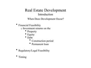 Comprehensive Guide to Real Estate Development Feasibility and ...