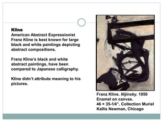 Chapter 16 abstract expressionism and the new american sculpture | PPT