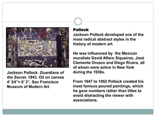 Chapter 16 abstract expressionism and the new american sculpture | PPTX