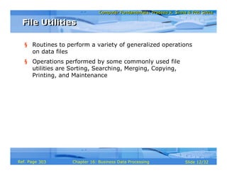Computer Fundamentals Chapter 16 bdp | PDF