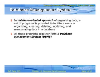 Chapter 16 bdp | PDF