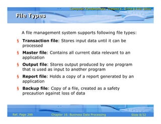 Chapter 16 bdp | PDF