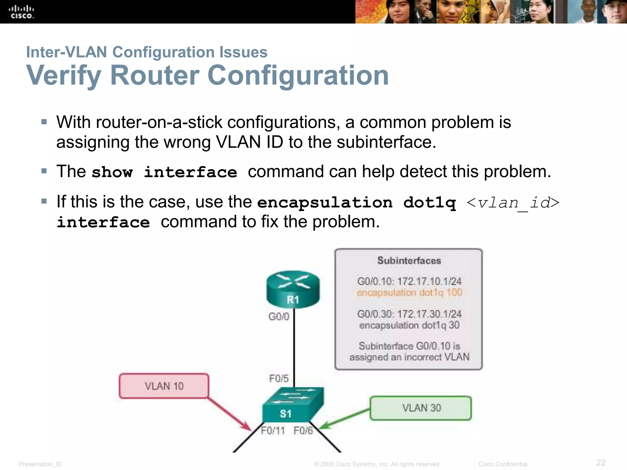 Chapter 16 : inter-vlan routing | PPTX