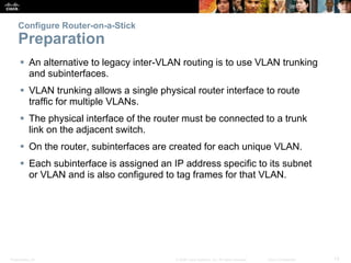 Chapter 16 : inter-vlan routing | PPT