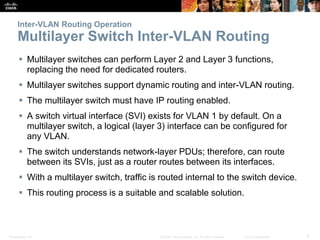 Chapter 16 : inter-vlan routing | PPT