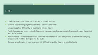 Chapter 16 Legal Controls and Freedom of Expression | PPT