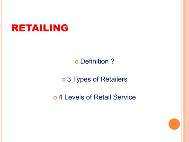 Chapter 16 managing retailing, wholesaling, and logistics | PPT