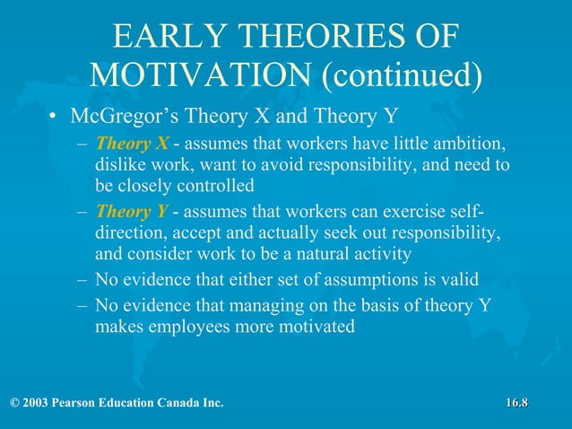 Chapter 16 Motivating Employees | PPT