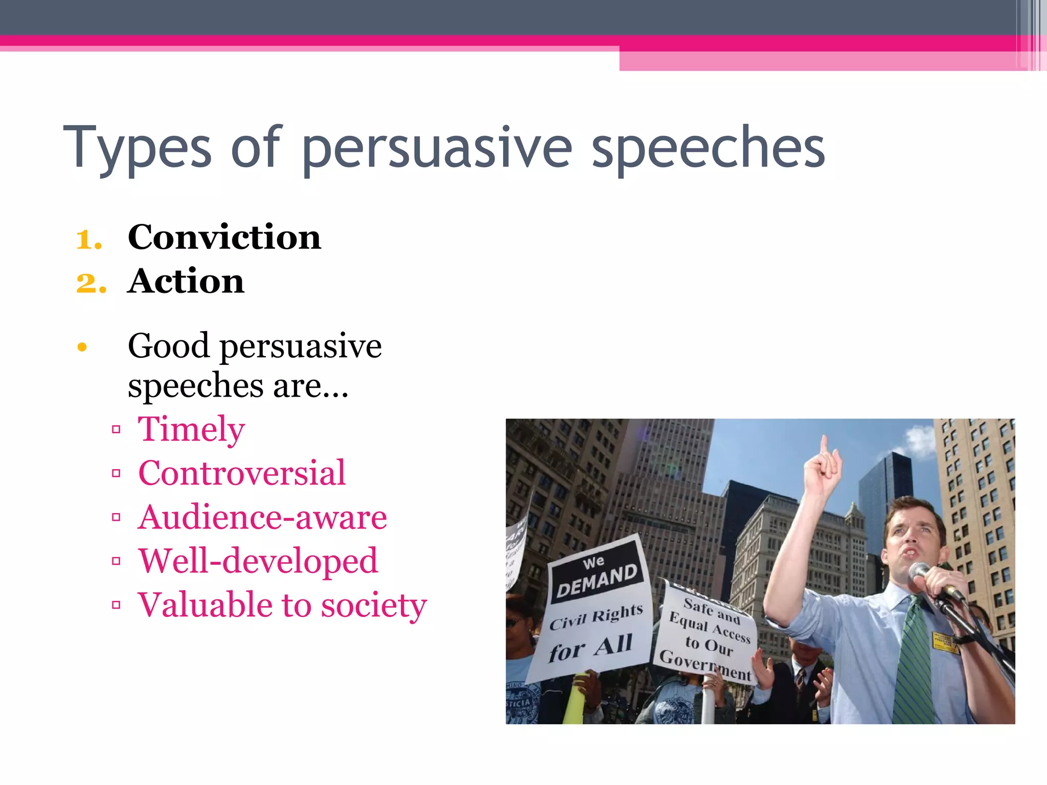 Chapter 16: Persuasive Public Speaking | PPT