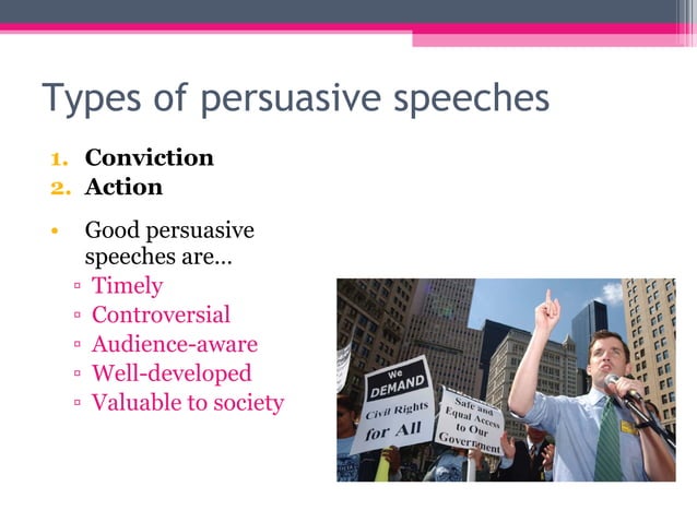 Chapter 16: Persuasive Public Speaking | PPT