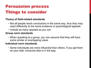 Chapter 16: Persuasive public speaking | PPT