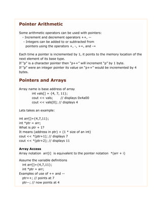 Chapter16 pointer | PDF | Data Storage and Warehousing | Computing