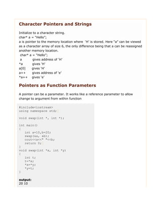 Chapter16 pointer | PDF | Data Storage and Warehousing | Computing