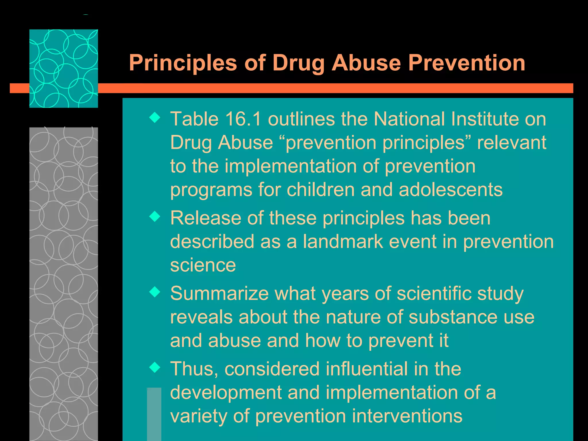 Chapter 16 Prevention Of Substance Abuse | PPT