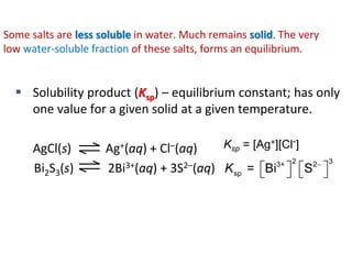 Solubility and complex ion equilibria2 | PPT