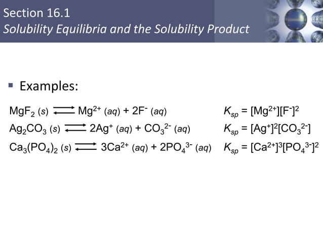 Solubility and complex ion equilibria2 | PPT | Chemistry | Science