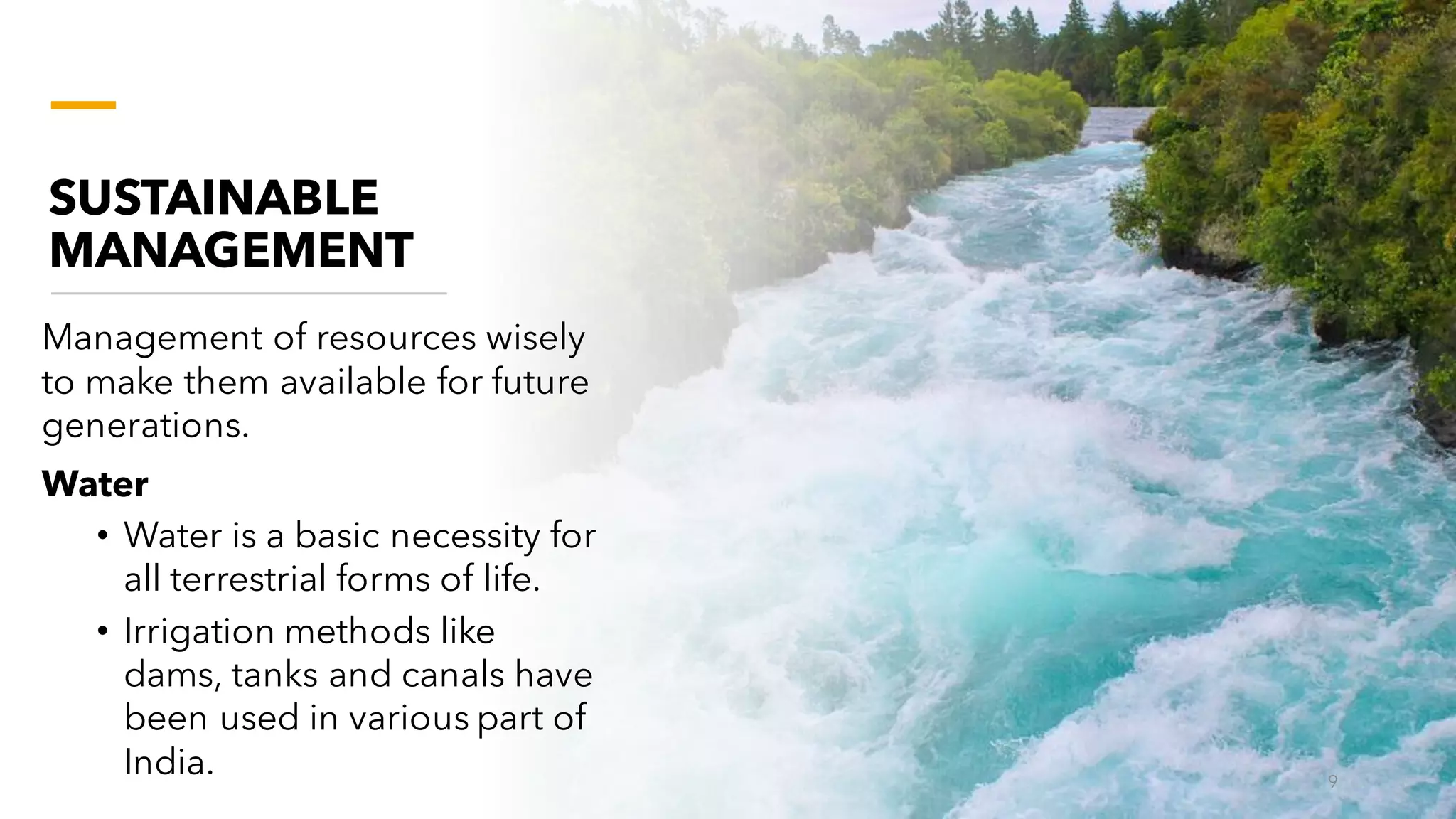 Chapter - 16, Sustainable Management of Natural Resources, Science ...