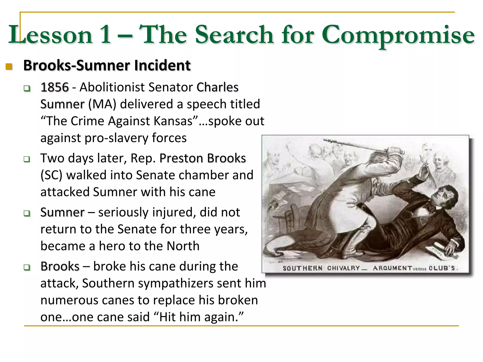 Chapter 16 toward civil war | PPTX