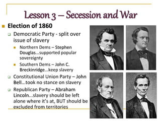 Chapter 16 toward civil war | PPTX