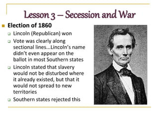 Chapter 16 toward civil war | PPTX