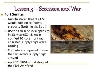 Chapter 16 toward civil war | PPTX