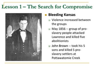 Chapter 16 toward civil war | PPTX
