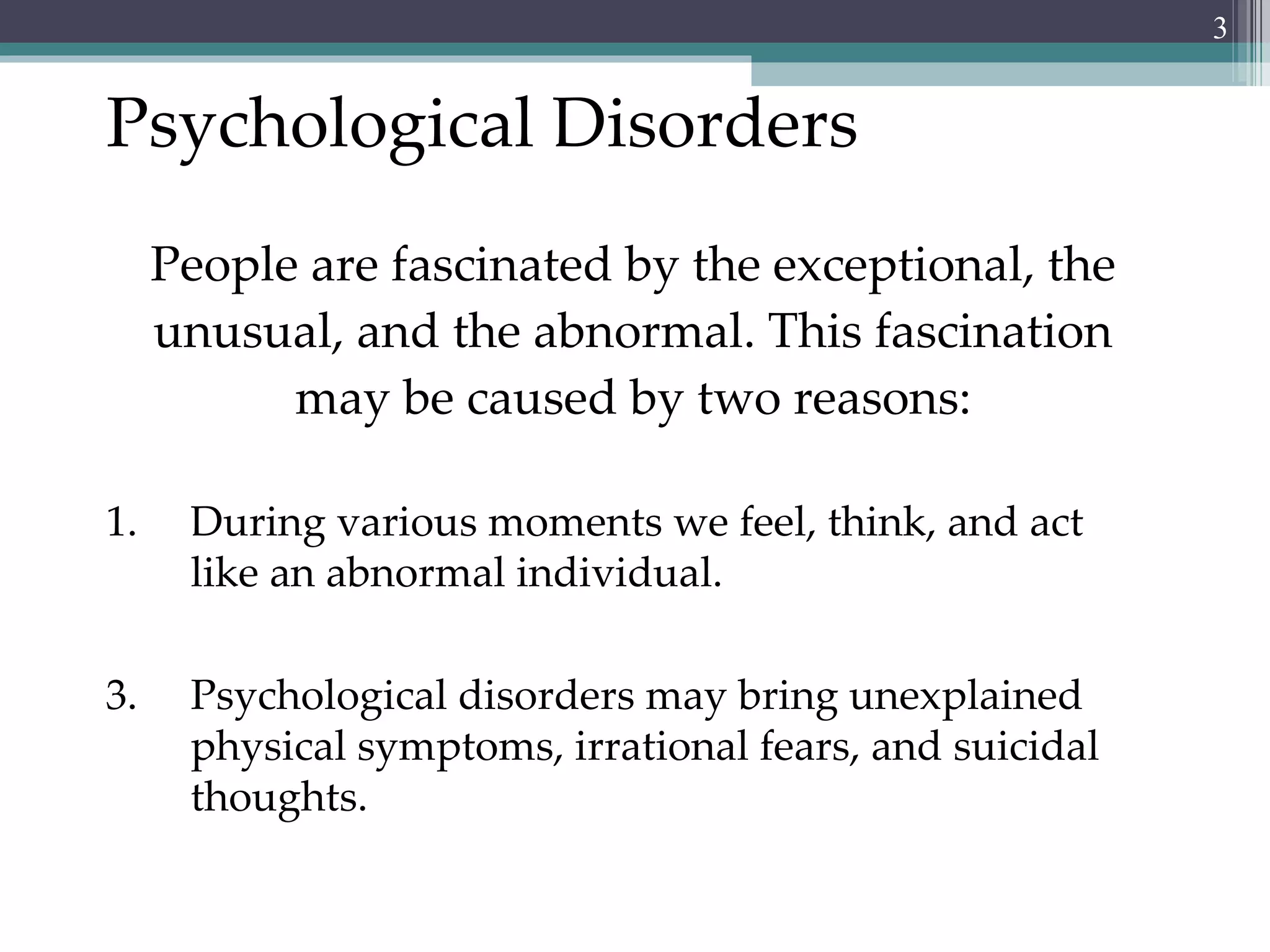 Chapter 16 ap psych- Abnormal Psych | PPT