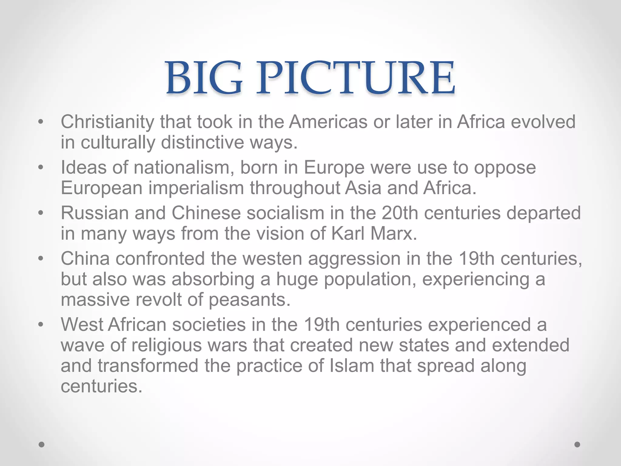 AP WORLD HISTORY: Chapter 16 Atlantic Revolutions: Global Echoes 1750 ...