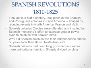 AP WORLD HISTORY: Chapter 16 Atlantic Revolutions: Global Echoes 1750 ...