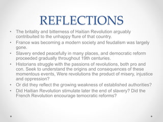 AP WORLD HISTORY: Chapter 16 Atlantic Revolutions: Global Echoes 1750 ...