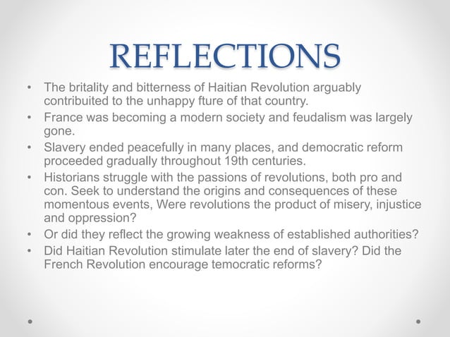 AP WORLD HISTORY: Chapter 16 Atlantic Revolutions: Global Echoes 1750 ...