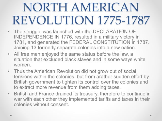 AP WORLD HISTORY: Chapter 16 Atlantic Revolutions: Global Echoes 1750 ...