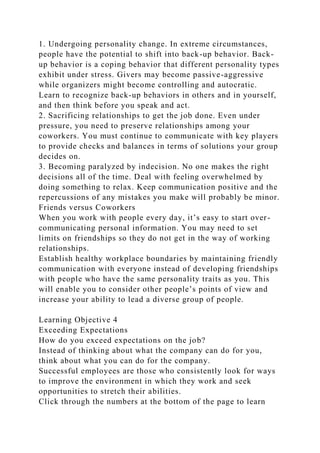 Chapter 16 Becoming a World-Class Employee and LeaderLecture 1.docx