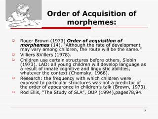 Chapter 16 Young Children learning languages | PPT