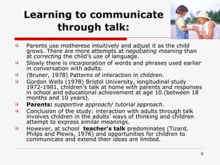 Chapter 16 Young Children learning languages | PPT