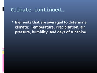 Chapter 16 climate | PPT