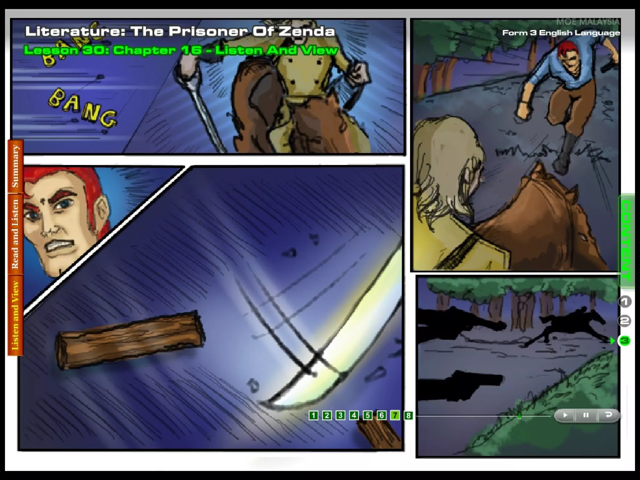 Chapter 16 comic strips | PPT