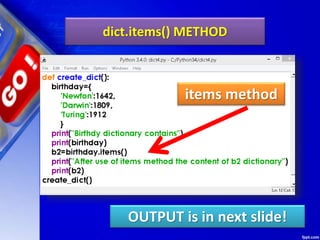 Chapter 16 Dictionaries | PPT