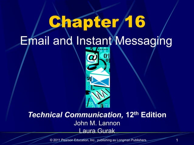 Chapter 16 Email and Instant Messaging.ppt