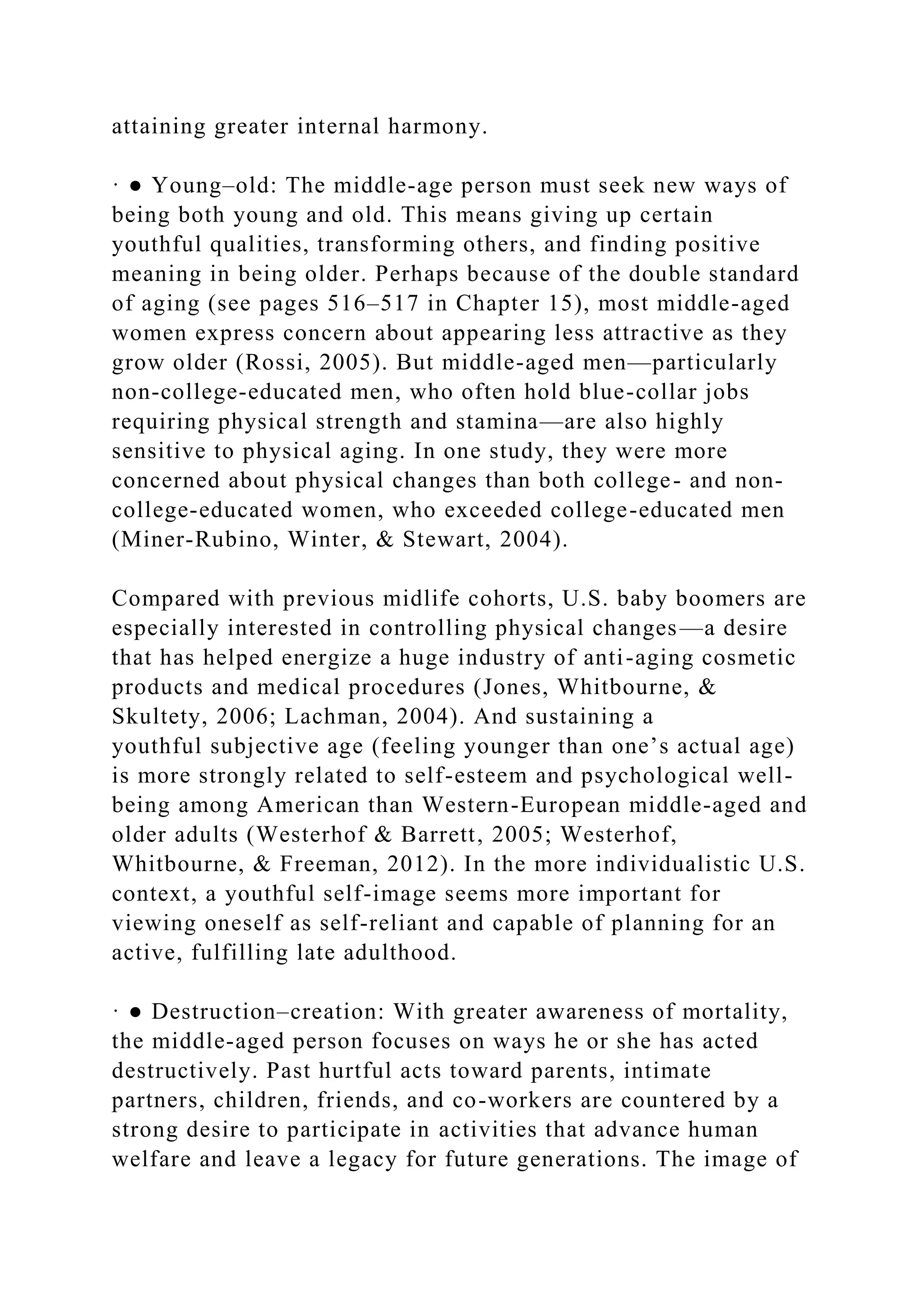 chapter 16 Emotional and Social Development in Middle Adulthood.docx